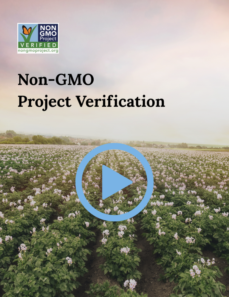 Verificación de el Proyecto sin OGM - The Non-GMO Project