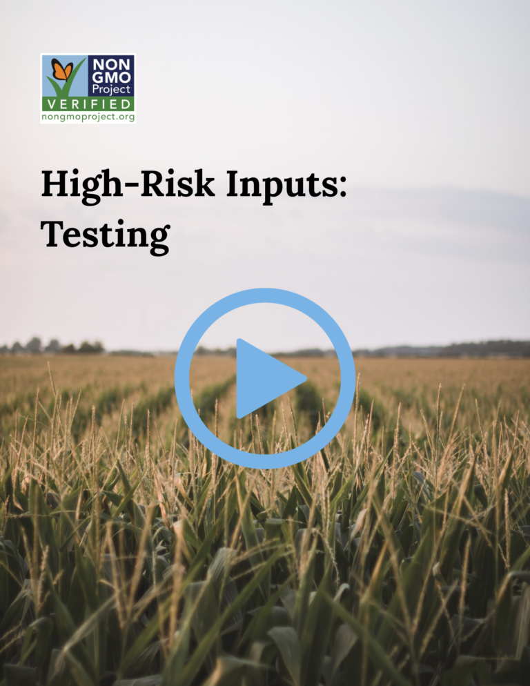 Named in Text on the Principal Display Panel - The Non-GMO Project